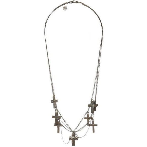 All Saints | Jewelry | All Saints Kaya Cross Necklace | Poshmark